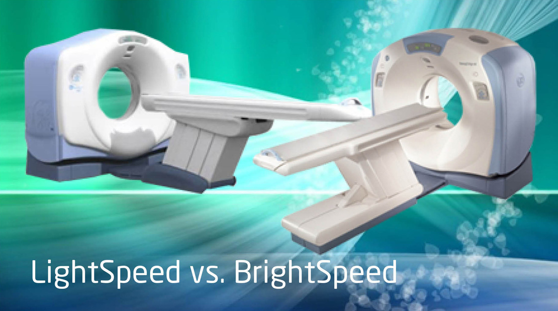 GE LightSpeed CT vs. BrightSpeed CT: The Main Differences