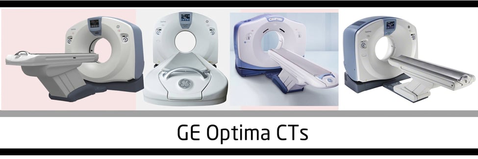 4 Comparisons: GE Optima CT Scanners