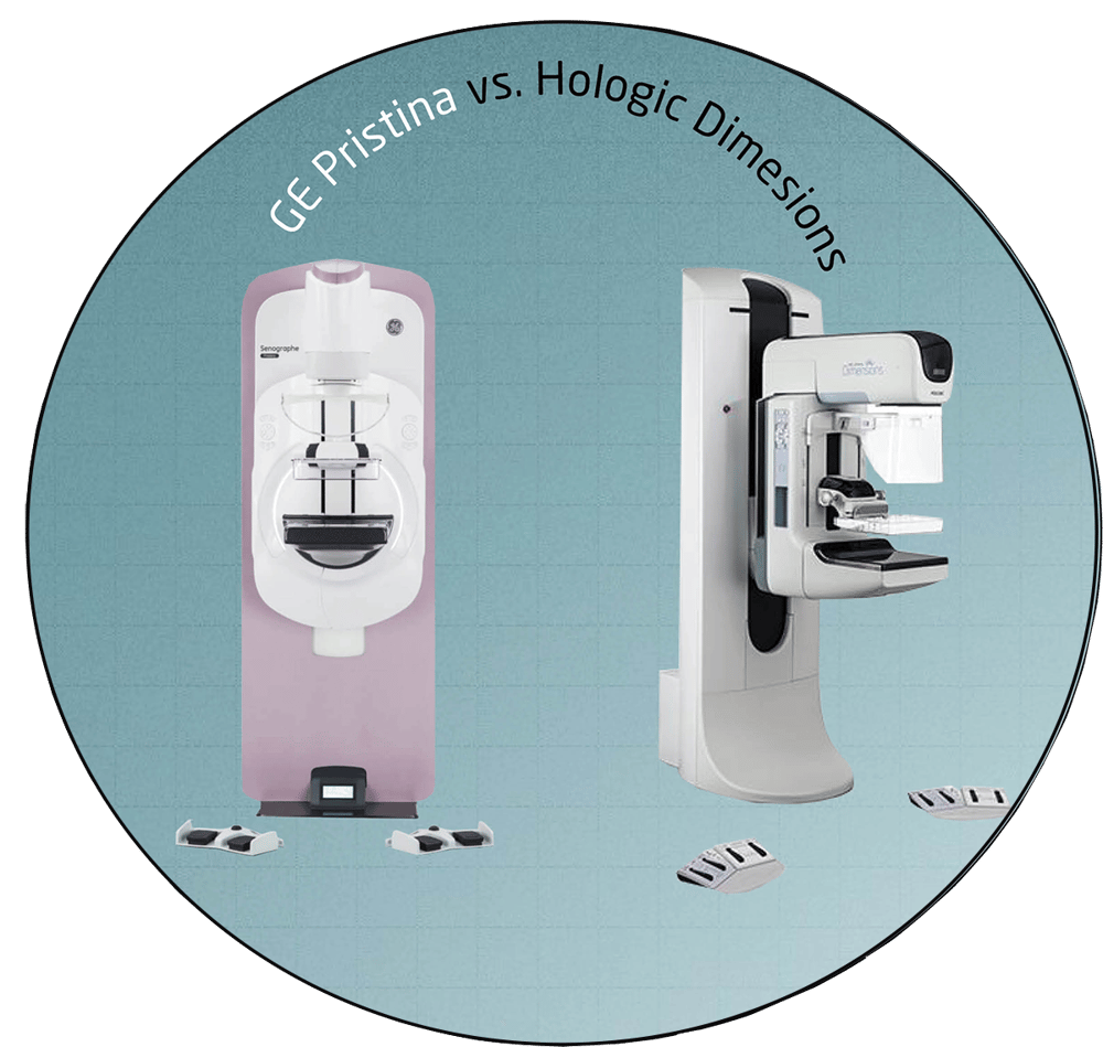 Comparing 3D Mammos: GE Pristina vs. Hologic Dimensions