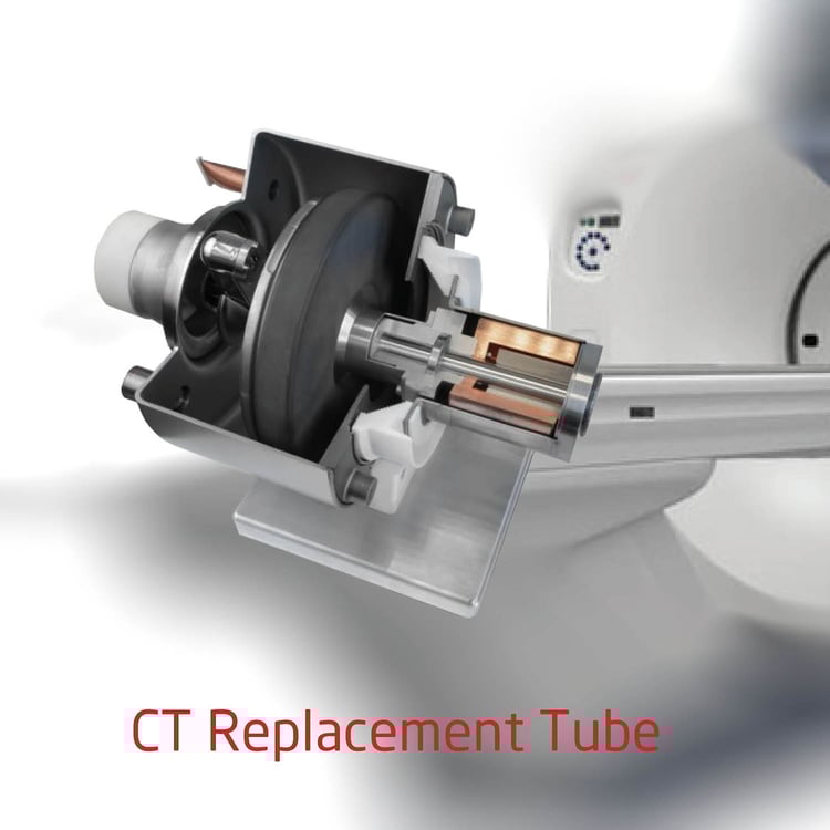 CT Replacement Tubes With Liquid Metal Bearing Available
